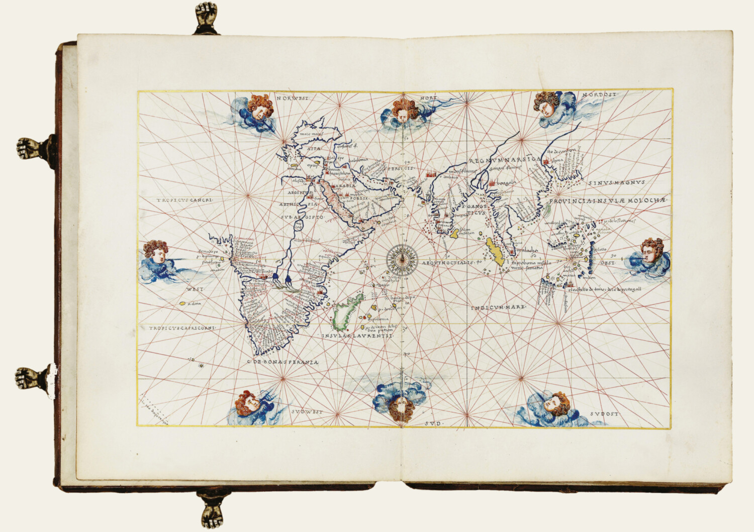 Portolan Chart Of The Southern Hemisphere